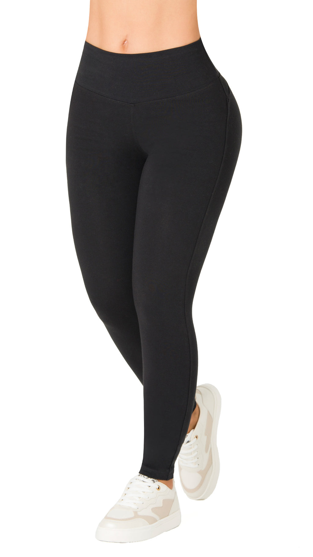 Leggings Clasico En Algodón Con Control Abdomen 5L992PCP-N – Ska Studio Usa